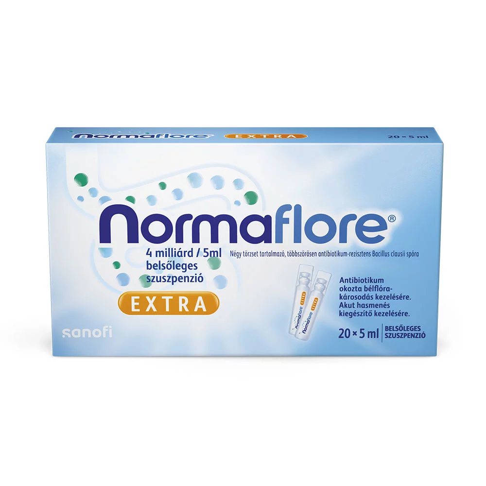 NORMAFLORE Extra 4 milliárd/5ml belsőleges szuszpenzió (20db)