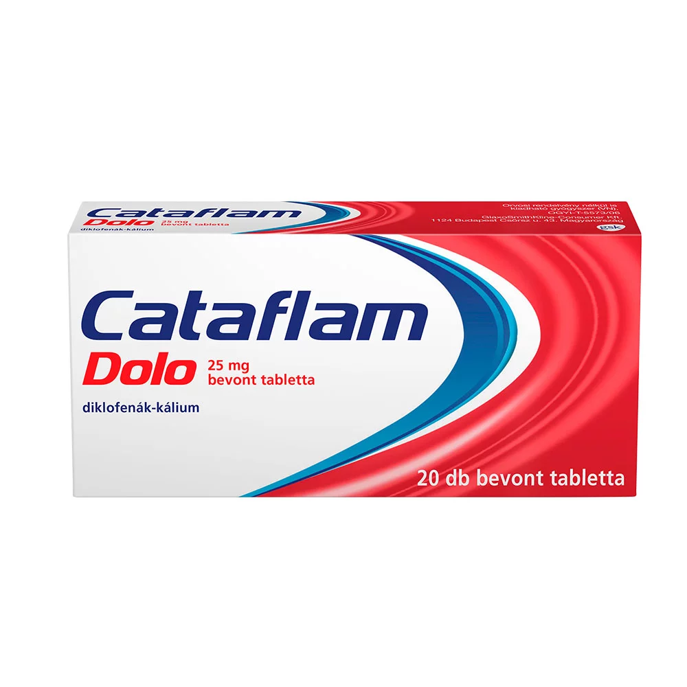 CATAFLAM Dolo 25 mg bevont tabletta (20db)