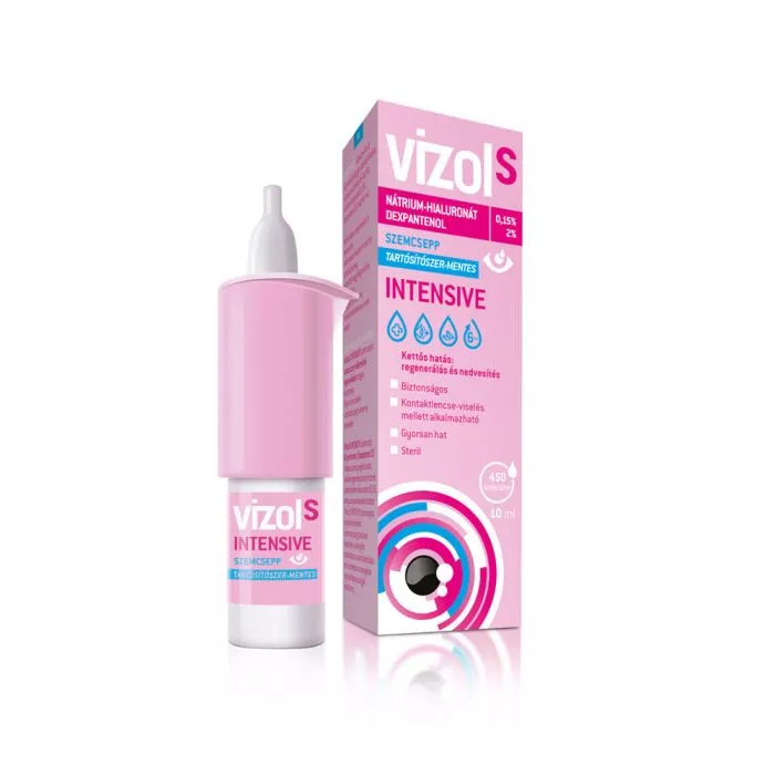 VIZOL S Intensive oldatos szemcsepp (10ml)