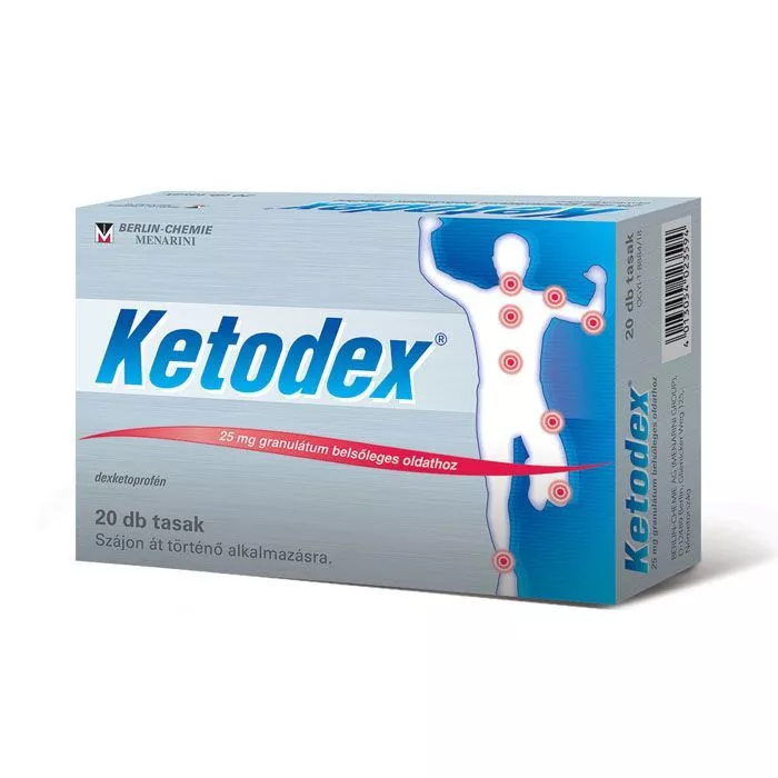 KETODEX 25mg granulátum belsőleges oldathoz (20db)